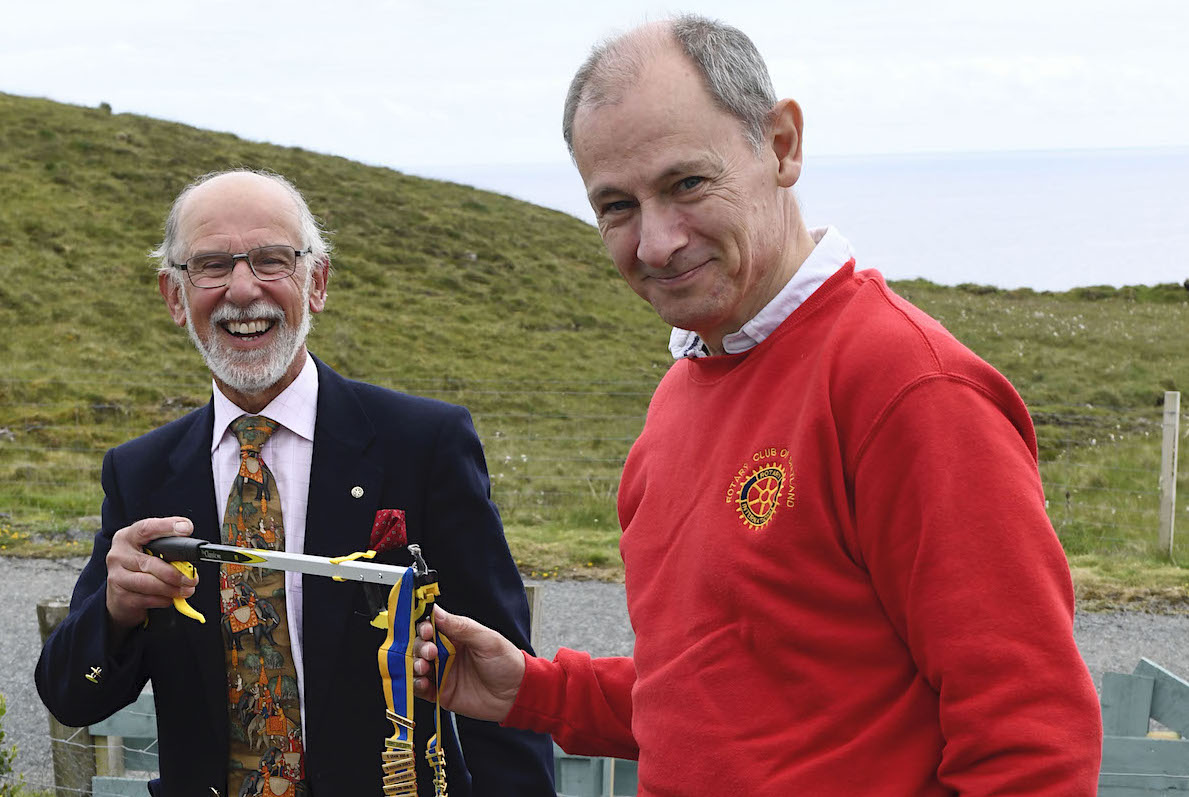 Paul Bendix takes over presidency of Rotary Club | Shetland News