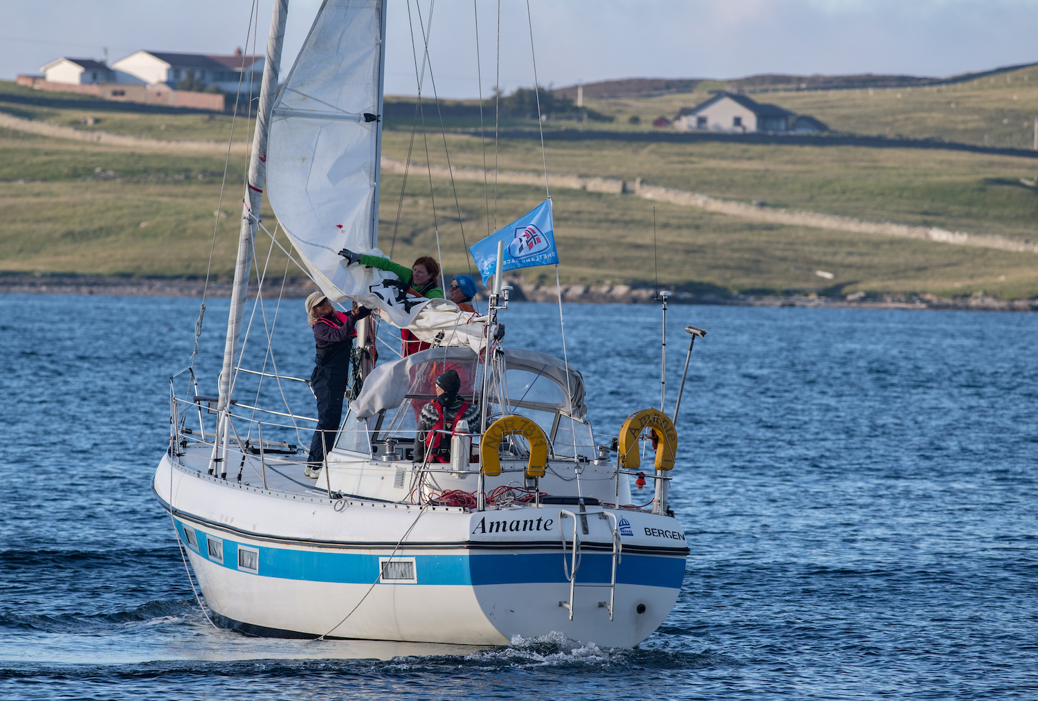 Amante wins first leg of Shetland Race | Shetland News