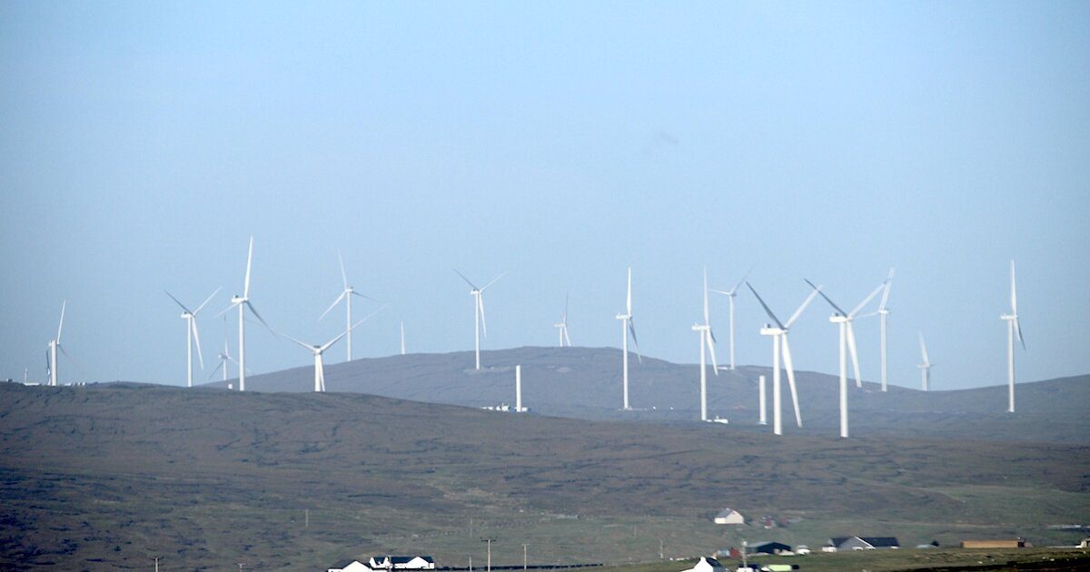 Wind farm halfway complete with 52 turbines installed – whilst locals ...