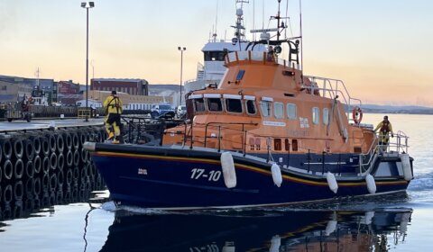 Lifeboat crew get into Christmas spirit with annual tree exercise ...