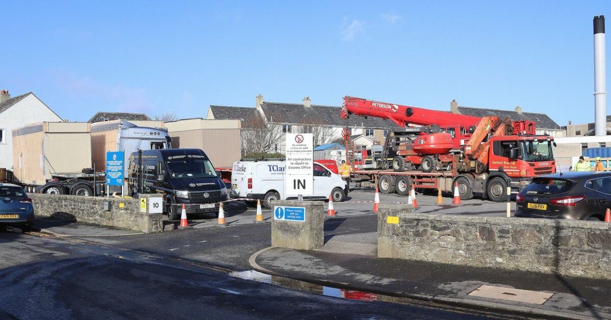 MRI milestone as building parts begin to arrive at hospital | Shetland News