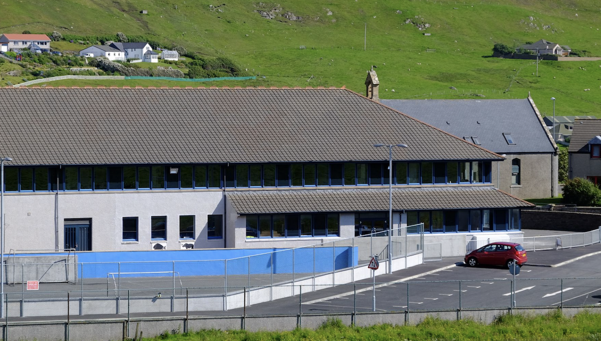 Fire service called to Scalloway school after smoke seen coming from ...