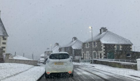 New yellow weather warning for snow and ice issued | Shetland News