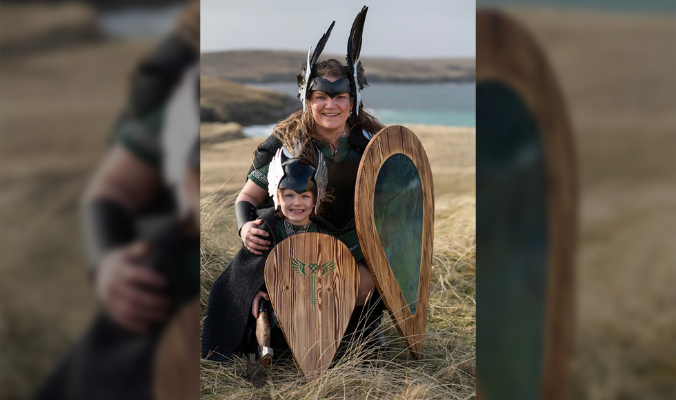 Cullivoe Up Helly Aa’s first female jarl leads festivities in Yell ...