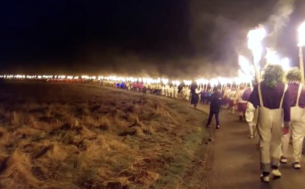 Watch: Uyeasound Up Helly Aa from morning to night | Shetland News