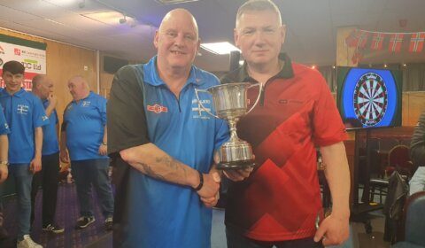 Darts team rack up the points and cash in Macmillan marathon challenge ...