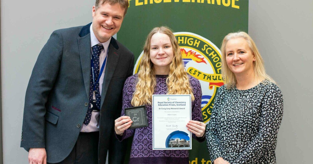 Chemistry award, MSP salary rise and more… | Shetland News