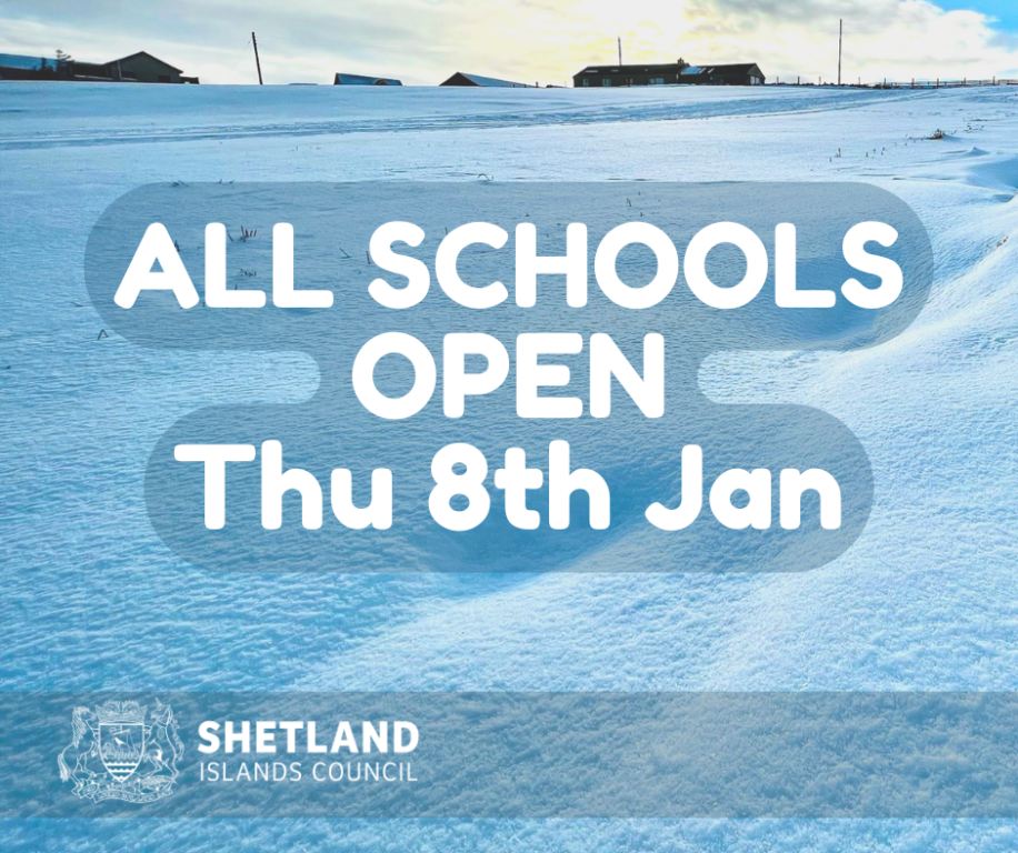All schools will open tomorrow, SIC confirms | Shetland News