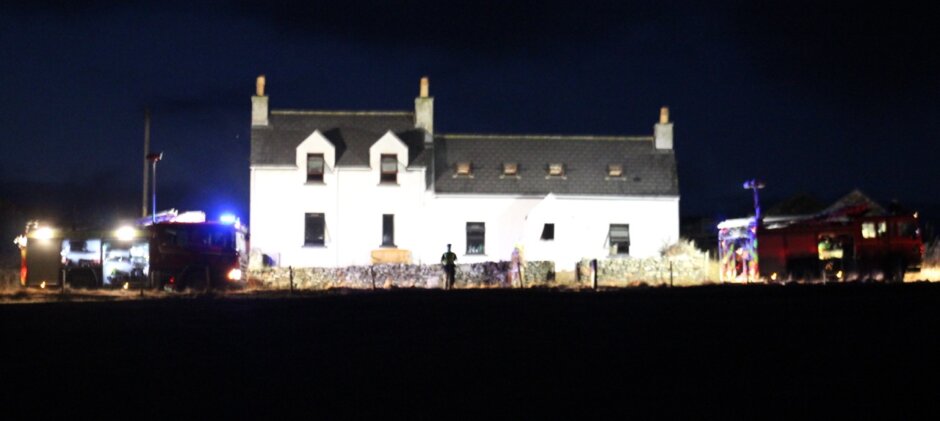 Hillswick house fire | Shetland News