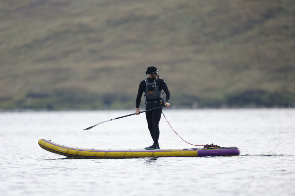 Explorer aims to become first person to paddleboard between Shetland ...