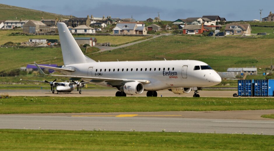 Nine jobs lost locally after Eastern Airways stops flying | Shetland News